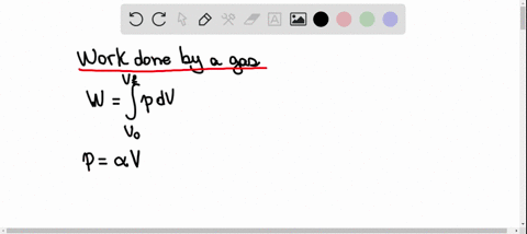 SOLVED:Work Done in a Cyclic Process. (a) In Fig. 19.7a, consider the ...