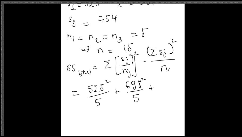 A total of 75 subjects, divided equally into three groups, yields a ...