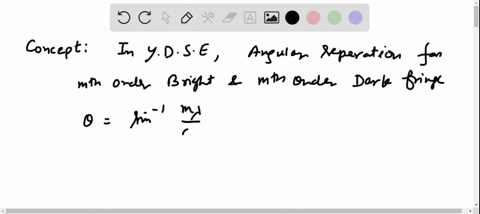 SOLVED:In a Young's double-slit experiment the separation y between the second-order bright ...