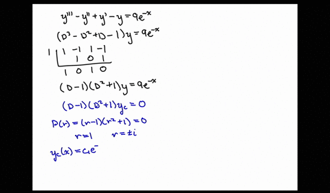 SOLVED:Determine the general solution to the given differential ...