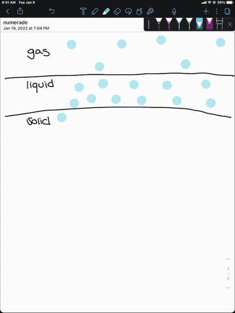 SOLVED:For most substances, the liquid state is less dense than the ...