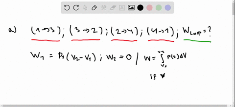 SOLVED:Work Done in a Cyclic Process. (a) In Fig. 19.7 a , consider the ...