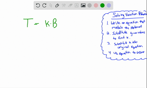 ⏩SOLVED:Use the four-step procedure for solving variation problems.… | Numerade
