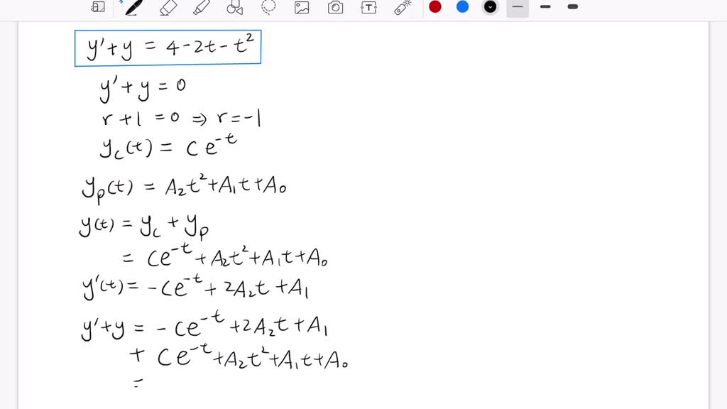 ⏩SOLVED:construct a first order linear differential equation whose ... ⏩SOLVED:construct a first order linear differential equation whose ...