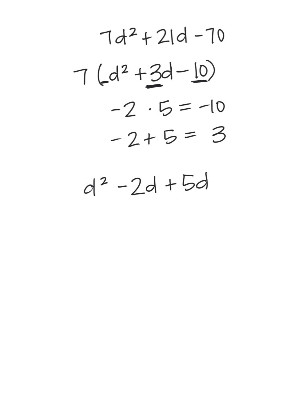SOLVED:Factor completely. State which factoring technique you are using and why. Write "prime ...
