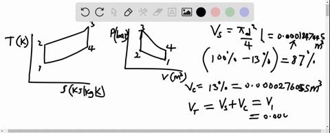 SOLVED:A four-cylinder, four-stroke internal combustion engine has a ...