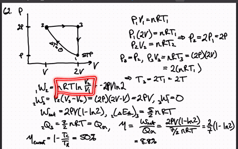 SOLVED:A heat engine using 2.0 g of helium gas is initially at STP. The ...