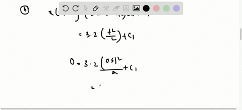 SOLVED:A particle at rest leaves the origin with its velocity increasing with time according to ...