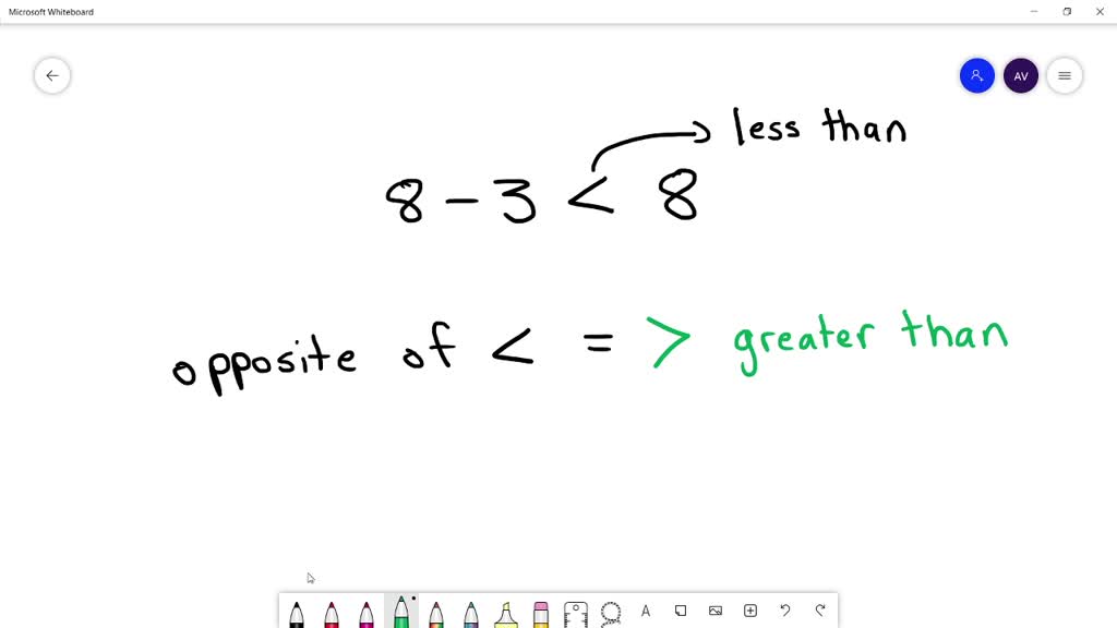 SOLVED:Write each inequality as an equivalent inequality in which the ...