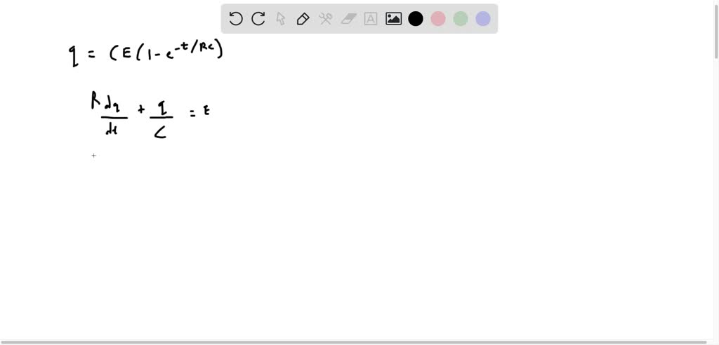 SOLVED:Solve the given problems by finding the appropriate derivative. The charge q on a ...