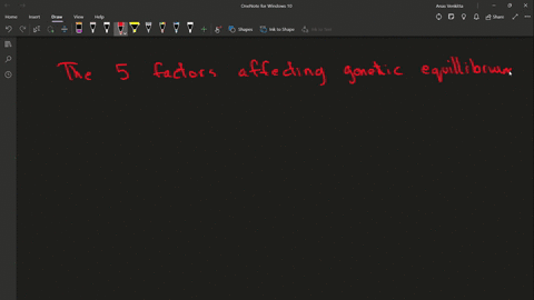 SOLVED:The five factors affecting genetic equilibrium are (a) Gene flow ...