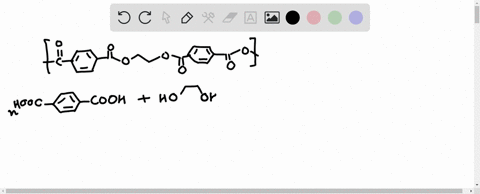 SOLVED:Draw an abbreviated structure for the following polymers, with ...