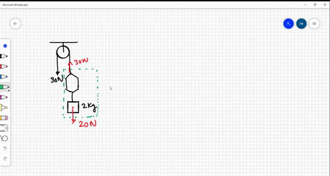 ⏩SOLVED:In the adjacent figure, the spring balance and string are ...