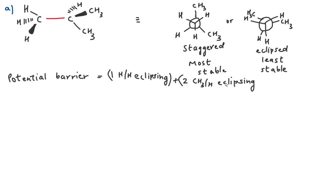 SOLVED:Calculate the barrier to rotation for each bond highlighted in ...
