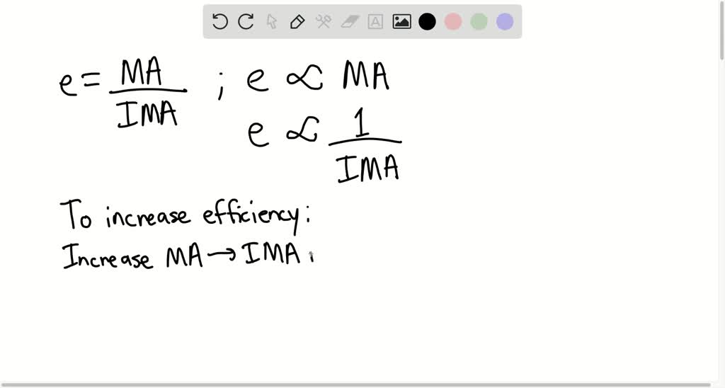 SOLVED:Suppose you increase the efficiency of a simple machine. Do the ... SOLVED:Suppose you increase the efficiency of a simple machine. Do the ...