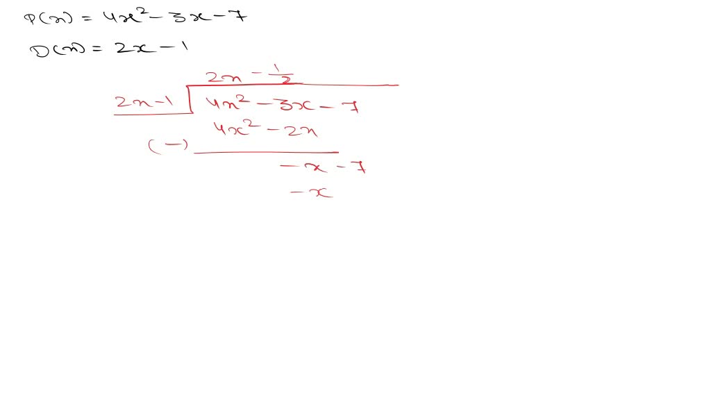 SOLVED:Two polynomials P and D are given. Use either synthetic or long ... SOLVED:Two polynomials P and D are given. Use either synthetic or long ...
