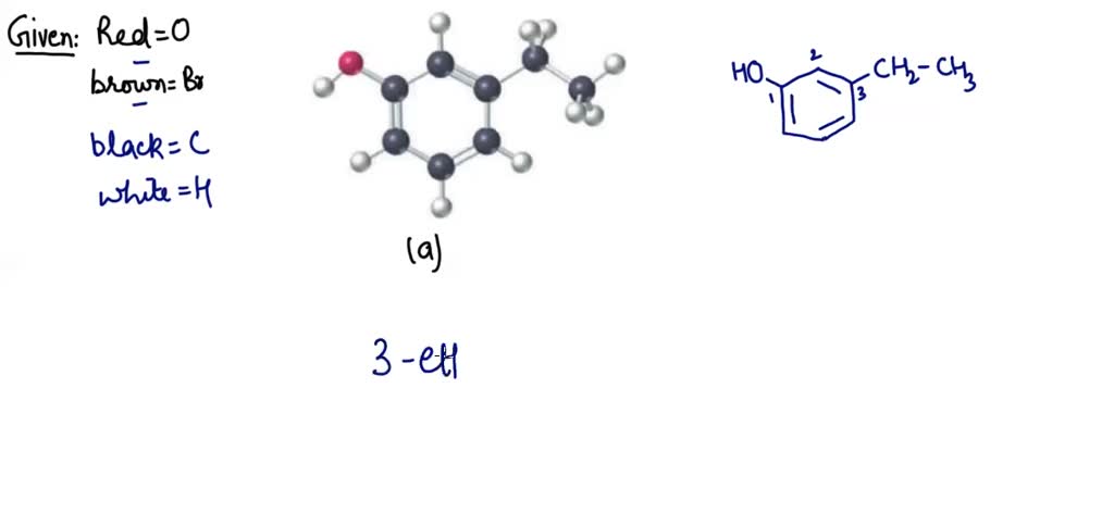 SOLVED:Give IUPAC names for the following compounds (reddish brown = Br ...