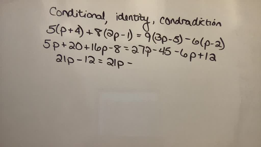SOLVED:In the following exercises, classify each equation as a ...