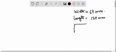 SOLVED:Area of a Euro A 10 euro banknote has a width of 67 millimeters ...