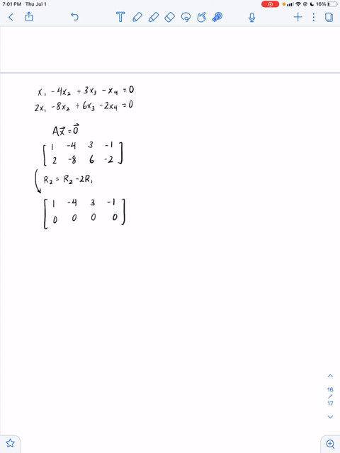 SOLVED:Find a basis for the solution space of the homogeneous linear ...