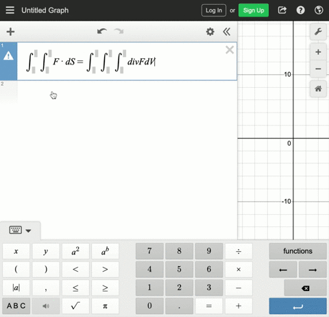 SOLVED:A vector field F is shown. Use the interpretation of divergence ...