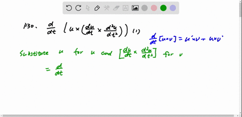 ⏩SOLVED:Assume that the vector functions encountered have continuous… | Numerade