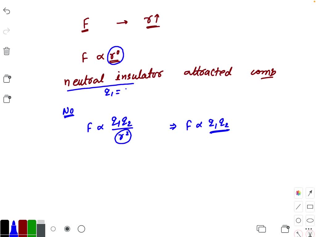 SOLVED:The electric force between two charged particles becomes weaker ...
