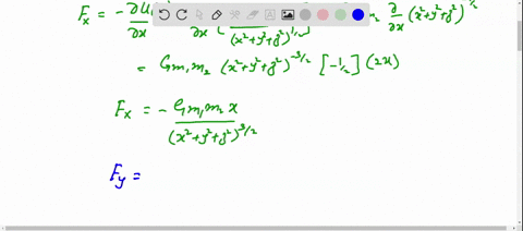 Gravity in Three Dimensions. A point mass m1 is held in place at the ...
