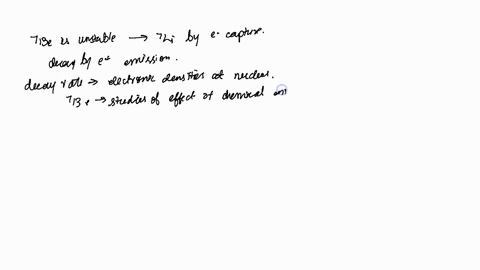 SOLVED: The nuclide ^7 Be is unstable and decays into ^7 L i by ...