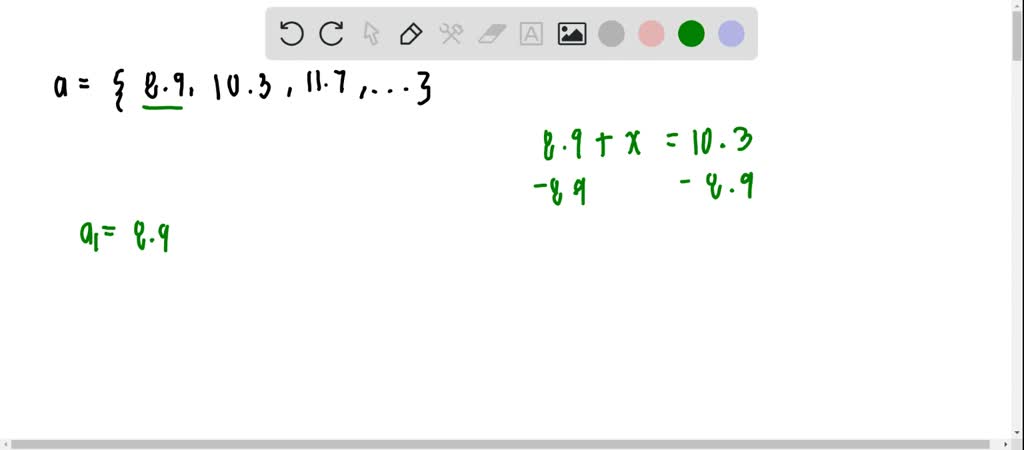 Solvedwrite A Recursive Definition For An Arithmetic Progression With Initial Term A And Common 5818