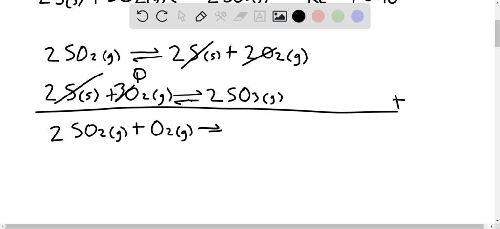SOLVED:At a certain temperature, the following reactions have the ...