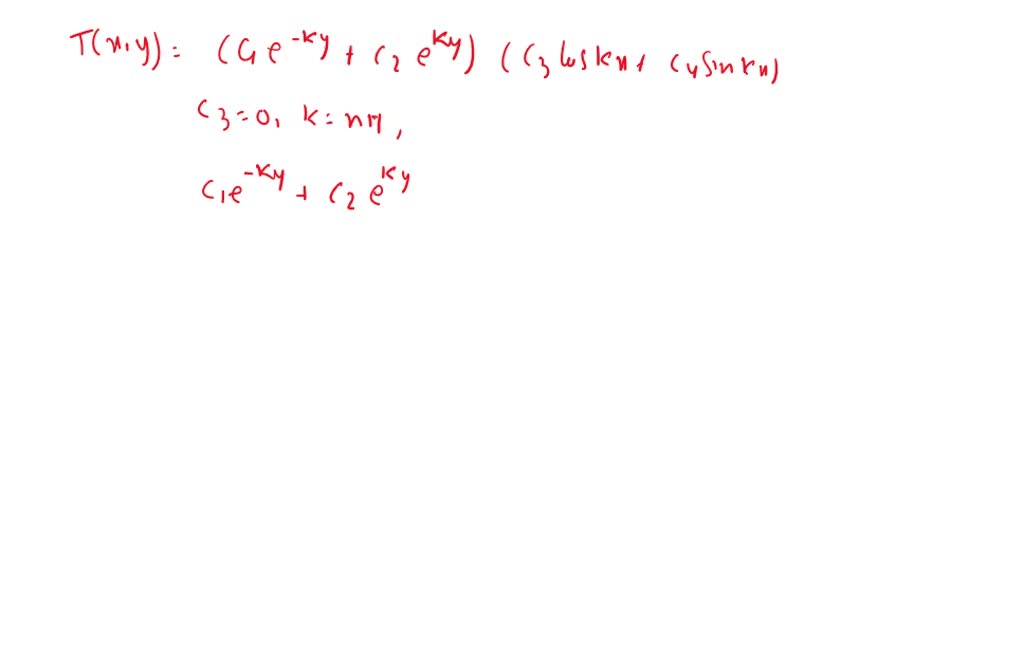 SOLVED:A two-dimensional rectangular plate is subjected to the boundary ...
