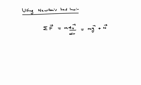 ⏩SOLVED:A body of mass m and negligible size starts from rest and ...
