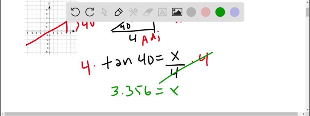 SOLVED:Find the slope to two decimal places of each line for which ...
