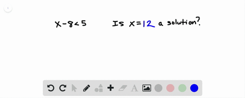 ⏩SOLVED:Check to see if the given value of the variable is or is not… | Numerade
