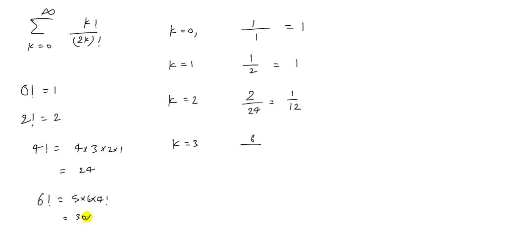 SOLVED:(a) write out the first five terms of each power series, and (b ...