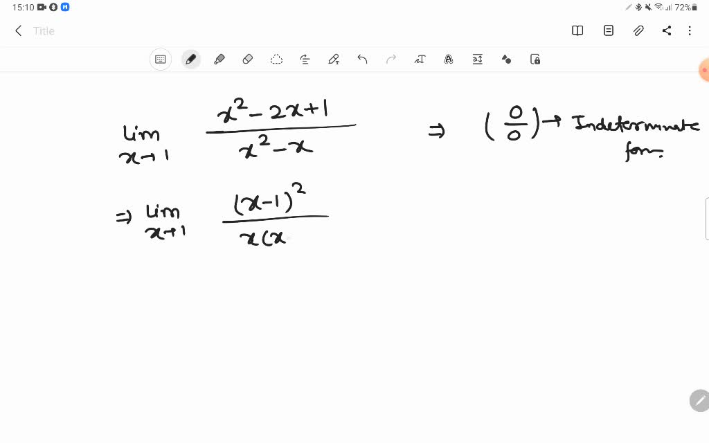 SOLVED:Calculate the limits in Exercises 21-72 algebraically. If a limit does not exist, say why ...