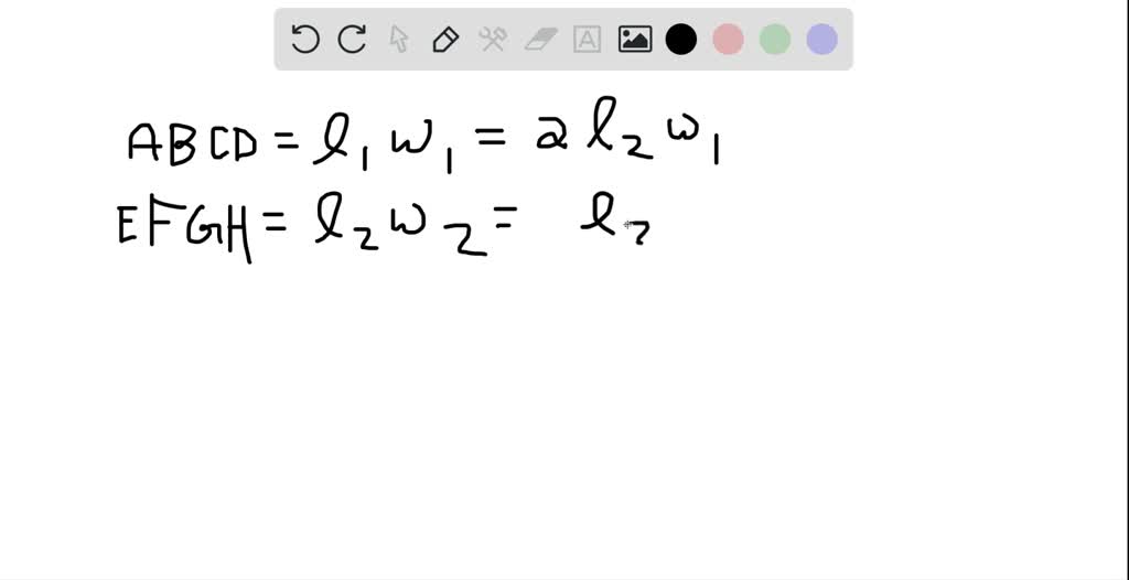 ⏩SOLVED:Rectangle A B C D has side lengths of 30 and 5. Rectangle E… | Numerade