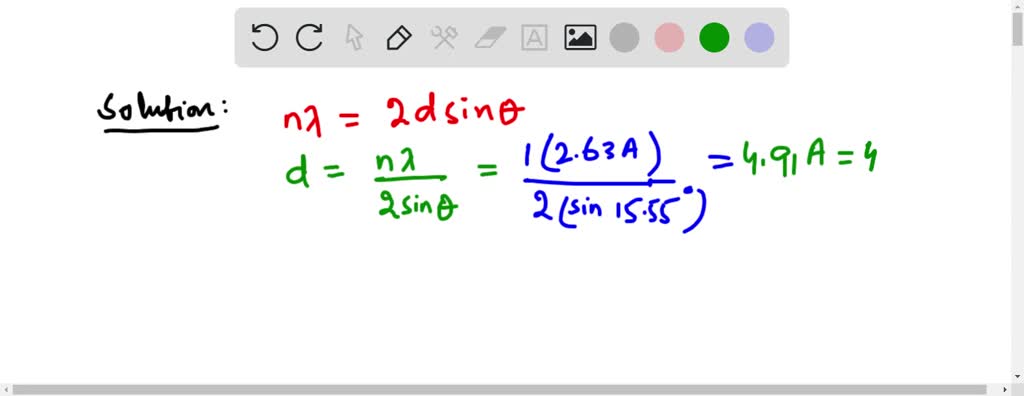 SOLVED:Physics/Life Sciences. A diffractometer was used to make a ...