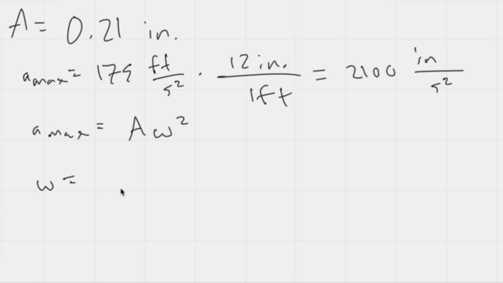 SOLVED: Determine the maximum velocity and maximum acceleration of a particle which moves in ...