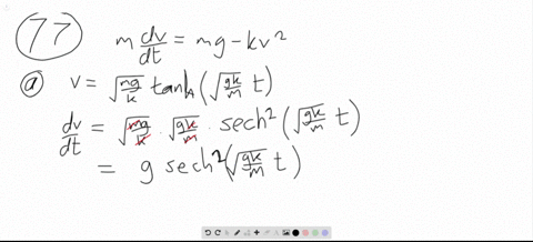 ⏩SOLVED:Skydiving If a body of mass m falling from rest under the ...