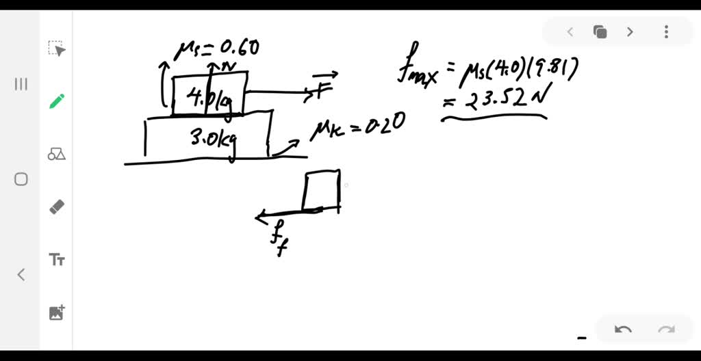 Solved Il The Coefficient Of Static Friction Is 0…