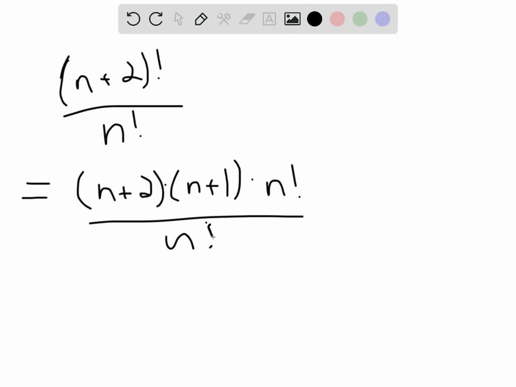 SOLVED Evaluate The Expression n 2 n 