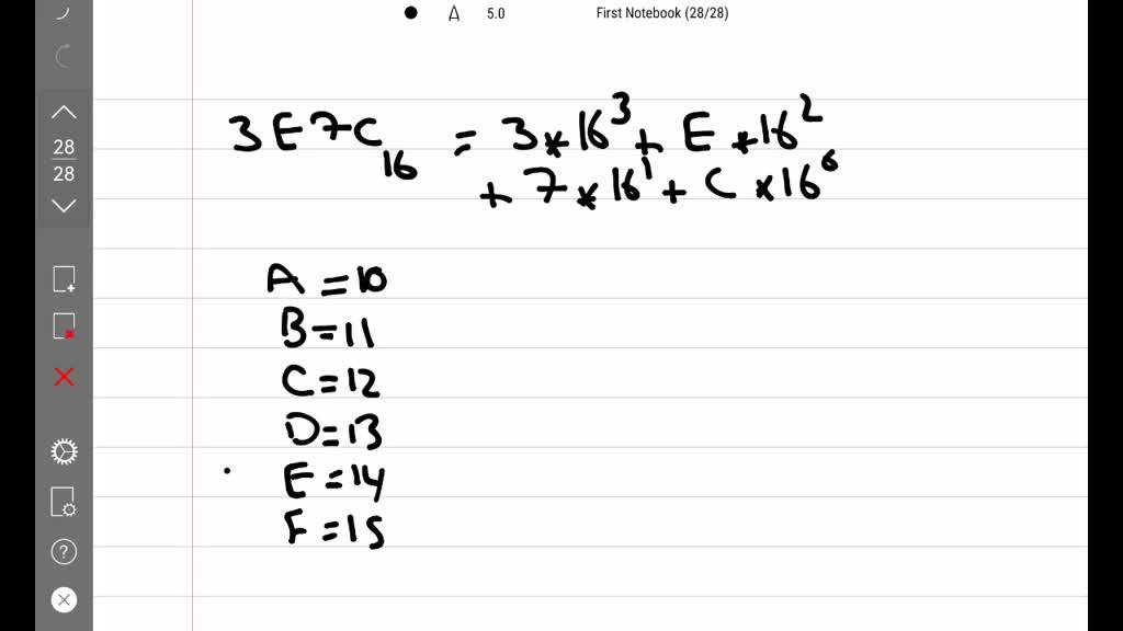 ⏩SOLVED:Convert each of the following hexadecimal numbers to decimal ... ⏩SOLVED:Convert each of the following hexadecimal numbers to decimal ...