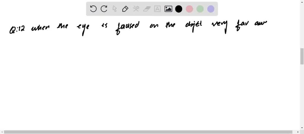 SOLVED: The maximum focal length of the eye-lens of a person is greater ...