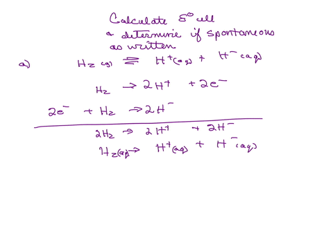⏩SOLVED:Calculate ℰ^∘ values for the following cells. Which… | Numerade