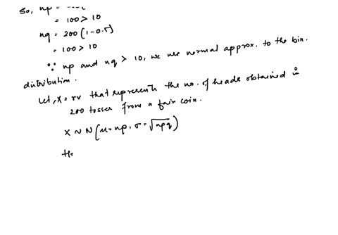 ⏩SOLVED:A fair coin is tossed 500 times. Find the probability that ...
