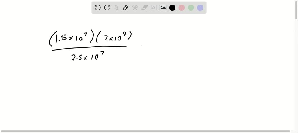 SOLVED:Write each number in scientific notation and perform the ... SOLVED:Write each number in scientific notation and perform the ...