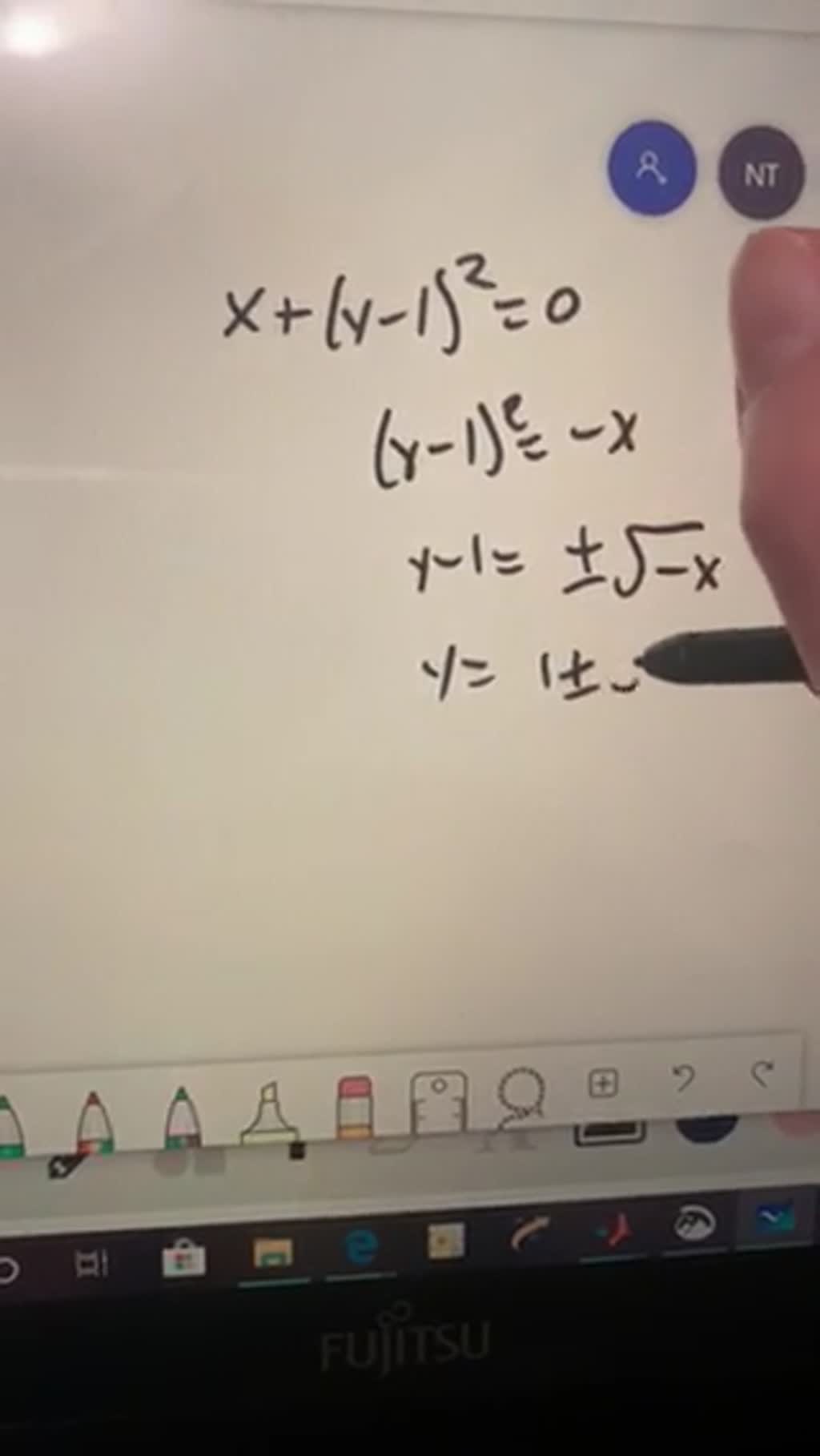 SOLVED:Find an expression for the function whose graph is the given curve. The bottom half of ...