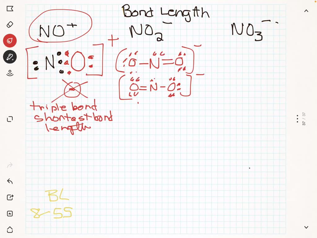 ⏩solved Based On Lewis Structures Predict The Ordering Of N O Bond